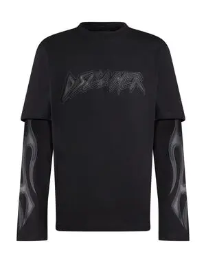 DISCLAIMER T-shirt Size Cotton
