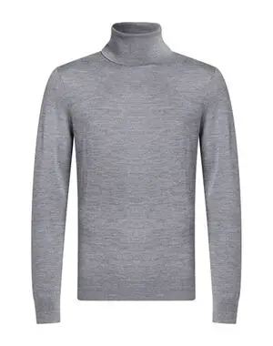 LIU •JO MAN Turtleneck Size Merino Wool - Grey
