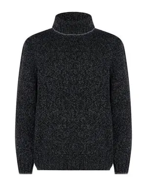 GRAN SASSO Virgin Wool Mélange Turtleneck