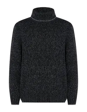 GRAN SASSO Virgin Wool Mélange Turtleneck
