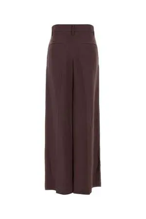 Brunello Cucinelli Wide-leg Viscose Blend Pant