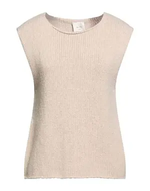 ALYSI Wool And Cashmere Sleeveless Crewneck Sweater