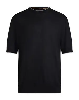 MOORER Sweater Coral Size Virgin Wool - Black