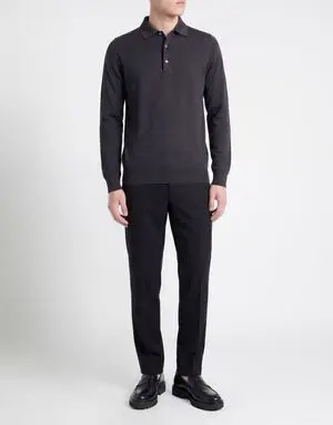 Alpha Studio The Fine Essentials Sweater Charcoal Size Merino Wool