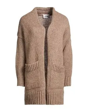 Alpha Studio Cardigan Taupe Size Wool, Metal Fiber, Polyamide - Grey