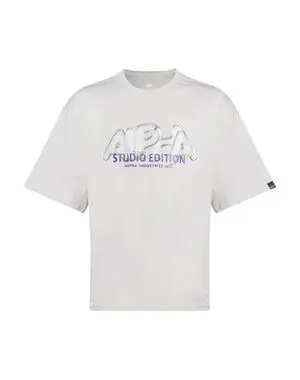 Alpha Industries T-shirt Light Size Cotton - Grey