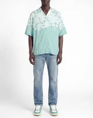 Amiri Shirt Turquoise Size Viscose - Blue
