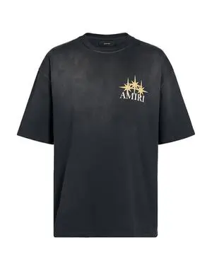 Amiri Man T-shirt Taupe Size M Cotton, Elastane Black