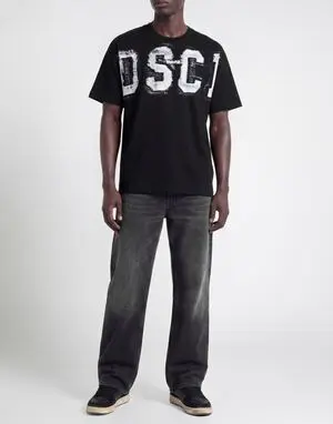 DISCLAIMER T-shirt Size Cotton - Black