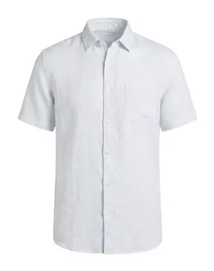 120% Lino Shirt Size Linen - White