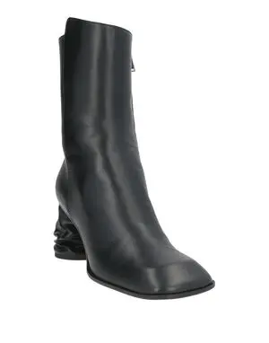 Alexander McQueen Leather Ankle Boots