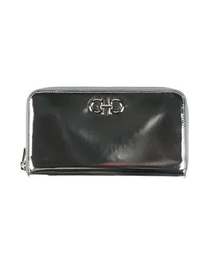 FERRAGAMO Wallet Leather - Silver