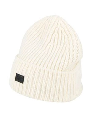 EA7 Wool Polyamide Beanie Hat - Cream