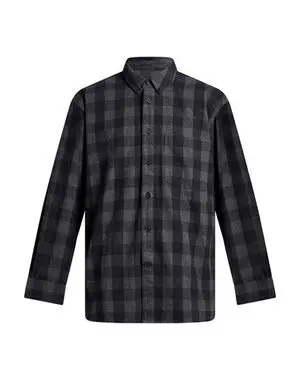 EDITIONS 102 Shirt Charcoal Size Organic Cotton - Grey