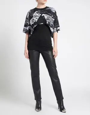 Versace Printed Viscose And Elastane Blend T-shirt