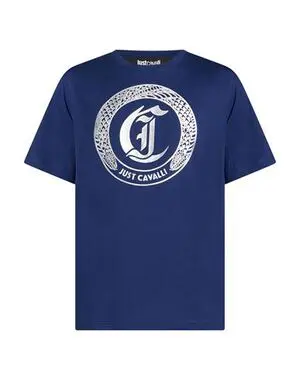 Just Cavalli T-shirt Size Cotton - Blue