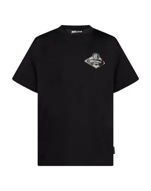 Just Cavalli T-shirt Size Cotton - Black
