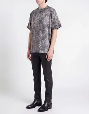 Just Cavalli T-shirt Taupe Size Cotton
