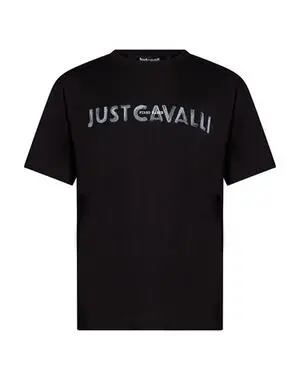 Just Cavalli T-shirt Size Cotton - Black