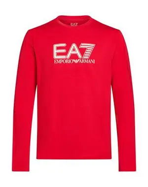 EA7 T-shirt Bright Size Cotton, Elastane - Red