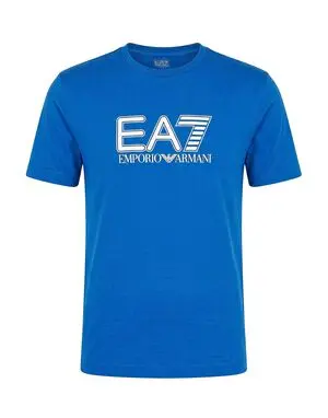 EA7 T-shirt Size Cotton - Blue