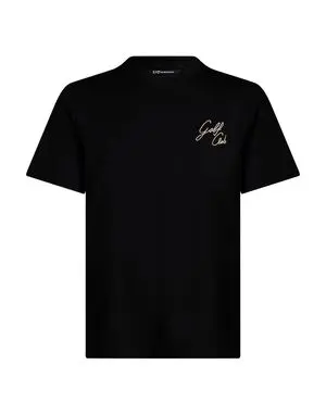 EA7 T-shirt Size Viscose, Polyamide, Elastane - Black