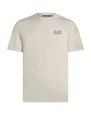 EA7 T-shirt Size Viscose, Polyamide, Elastane - Grey