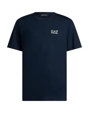 EA7 T-shirt Size Viscose, Polyamide, Elastane - Navy