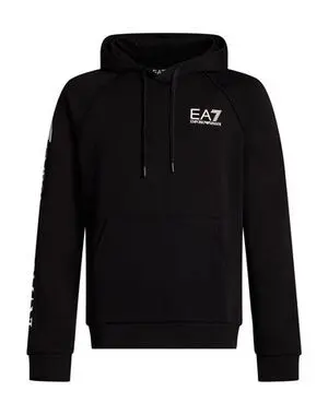 EA7 Sweatshirt Size Cotton, Polyester - Black