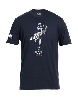 EA7 T-shirt Size Cotton - Blue