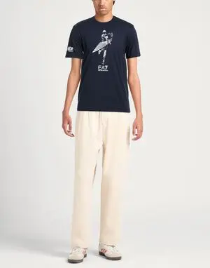 EA7 T-shirt Size Cotton - Blue