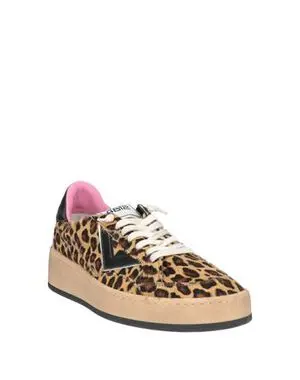 4B12 Sneakers Mustard Size Leather