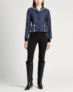 Paul & Joe Denim Outerwear Size Cotton, Elastane