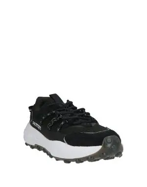 Under Armour Leather And Textile Sneakers - Black