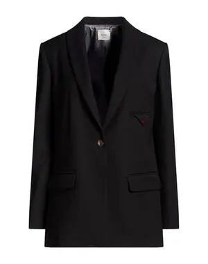 ALYSI Chocolat Blazer Size Polyester, Virgin Wool - Black