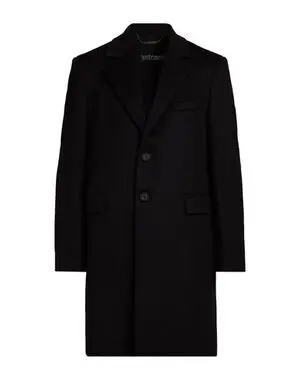 Just Cavalli Coat Size Wool, Polyamide, Cashmere - Black