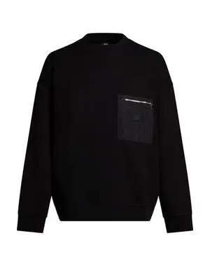 Armani Exchange Sweatshirt Size Cotton, Polyester - Black