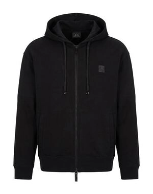 Armani Exchange Hooded Sweatshirt - Black