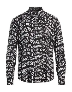 Versace Shirt Size Cotton - Black