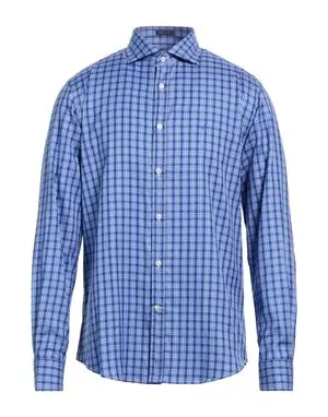 Paul & Shark Shirt Azure Size Cotton - Blue