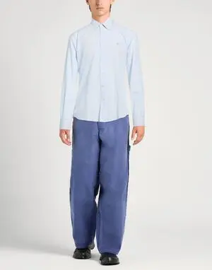 HARMONT & BLAINE Shirt Sky Size Cotton, Linen