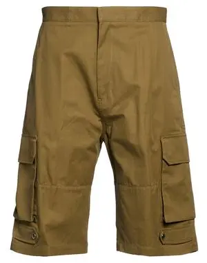 AMI Paris Military Cotton Cargo Shorts