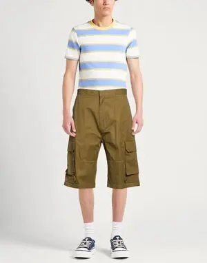 AMI Paris Military Cotton Cargo Shorts