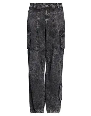 Alpha Industries Pants Charcoal Size Cotton - Grey