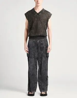 Alpha Industries Pants Charcoal Size Cotton