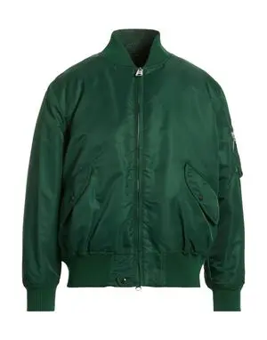 SPIEWAK Bomber Jacket In Midnight Polyamide - Green