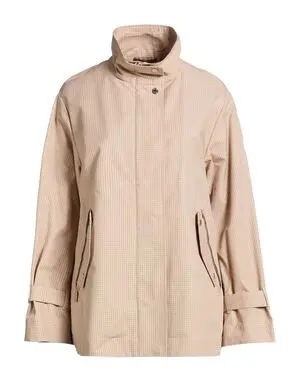 MOORER Jacket Light Brown Size Cotton