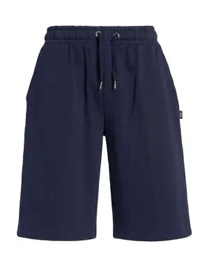 Iceberg Cotton Athletic Shorts With Print And Logo