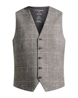 CIRCOLO 1901 Tailored Vest Size Cotton, Elastane