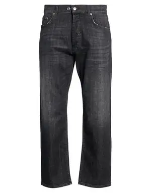 DEPARTMENT 5 Jeans Charcoal Size Cotton, Rubber